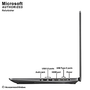 HP Zbook 15 G3 15.6 FHD, Core i7-6820HQ 2.7GHz, 16GB RAM, 512GB Solid State Drive, Windows 10 Pro 64Bit, (Renewed)