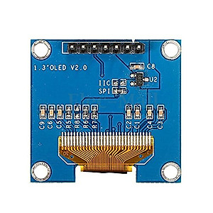 HiLetgo 1.3" SPI 128x64 SSH1106 OLED LCD Display LCD Module for Arduino AVR STM32
