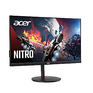 Acer Nitro XV272 Sbmiiprx 27" Full HD (1920 x 1080) IPS Gaming Monitor | AMD FreeSync Technology | Up to 165Hz | Up to 0.5ms | DisplayHDR400 | 99% sRGB | 2 x HDMI 2.0 Ports & 1 x Display Port