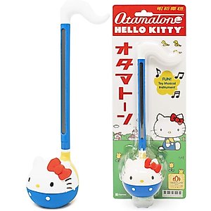 Otamatone Classic Hello Kitty [Officially Licensed Sanrio] Japanese Character Electronic Musical Instrument Portable Synthesizer from Japan Maywa Denki for Children Kids and Adults Gift