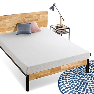 ZINUS 6 Inch Ultima Memory Foam Mattress, Full, Fiberglass Free, Pressure Relieving, CertiPUR-US Certified, Mattress in A Box, White