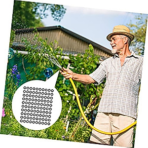 VILLFUL 100pcs Keep Rubber Shower Pipe Shop Heads Garden Tabs Standard Seal Water Round Gasket Fit Duty All Washers Heavy for Replacement Self Sealing O Hose Ring Nozzle Flat Washer