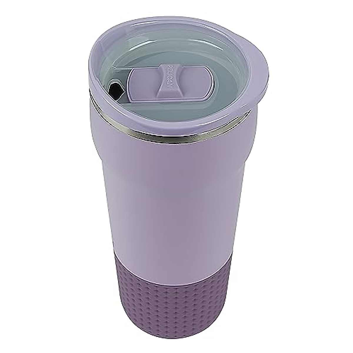 Pelican Hydration Pelican Cascade™ 22 oz Vacuum Insulated Tumbler - Recycled Stainless Steel Double Wall Travel with Dual Lid, Powder Coated Insulated Coffee Mug For Hot Cold Drinks, Lilac