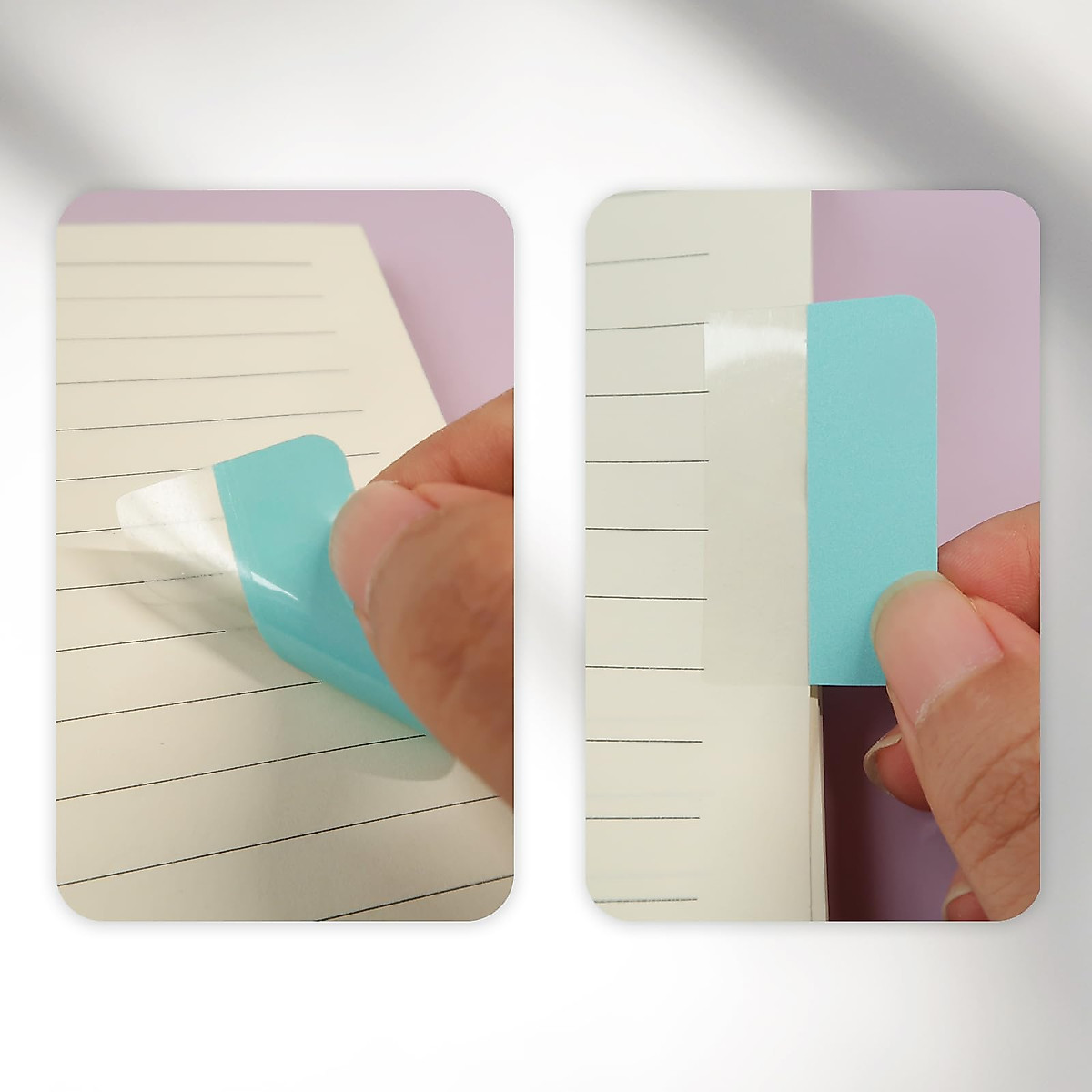 Lumintutu 18 Colors 360pcs Sticky Index Tabs, Large Book Annotation Tabs Repositionable Page Markers Labels for Notebooks, Bible, Binder, File Folder, Planner and Journaling Supplies (1.8×1.1 Inch)