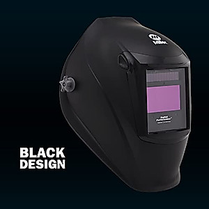 Miller 282000 Digital Performance Welding Helmet, Auto-Darkening Welding Helmet, Clearlight 2.0, Black