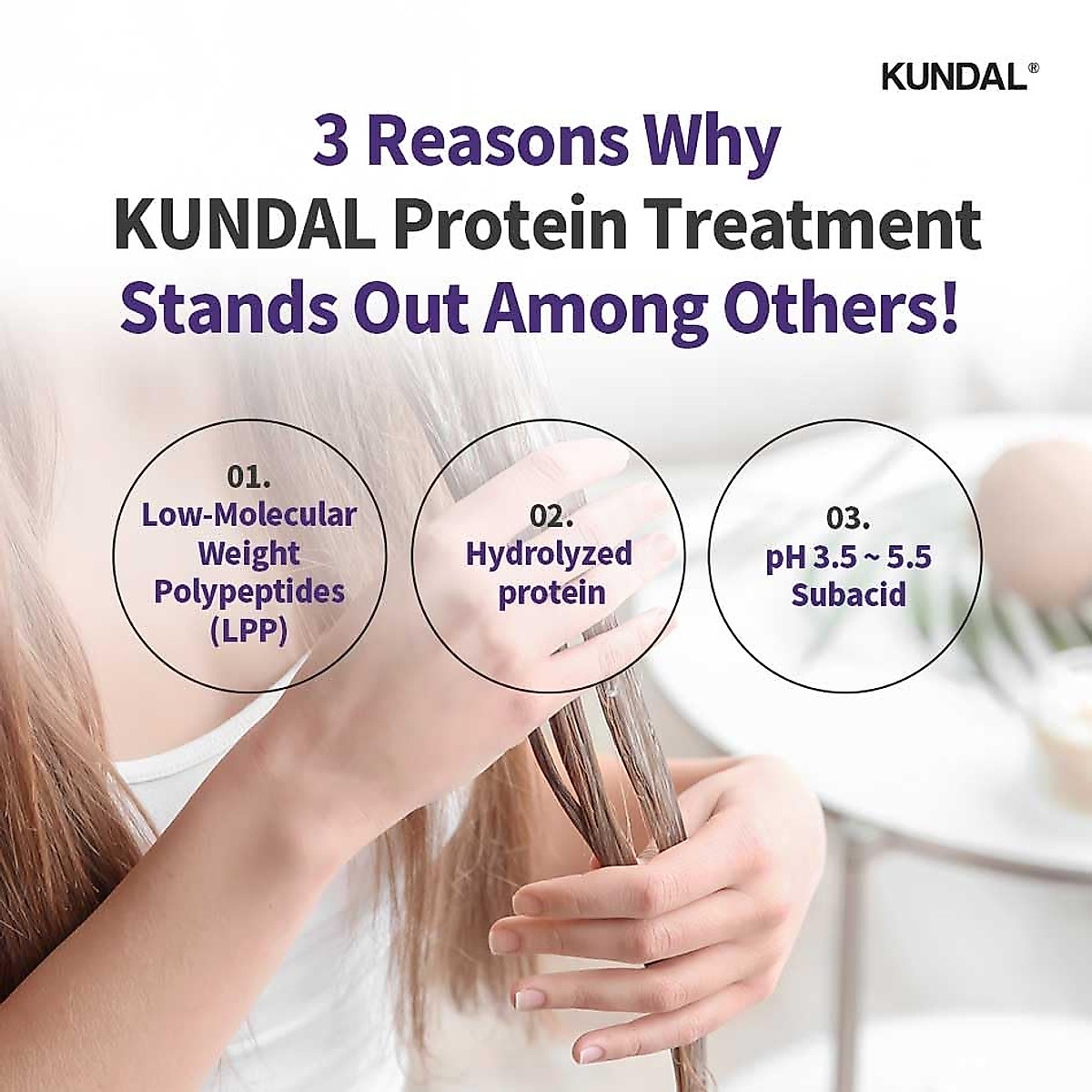 KUNDAL Blackberry Bay HONEY & MACADAMIA Hydro-Intensive Protein Premium Nature Shampoo & Treatment Set