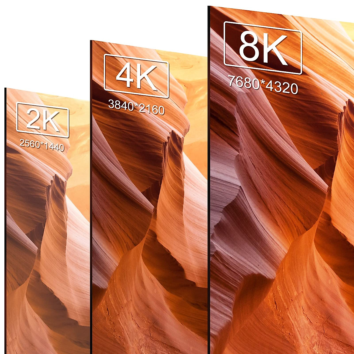 8K Fiber HDMI Cable 32ft, BIFALE (CL3 Rated) HDMI 2.1 Fiber Optic Cable Support 8K@60Hz, 4K@120Hz, 48Gbps, eARC Compatible with Apple TV, Nintendo Switch, Roku, QLED 8K Q900 TV