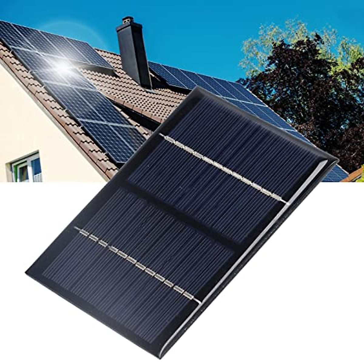 FTVOGUE 1.5W 12V Solar Panel Drip Board DIY Solar Panel A Grade Polycrystalline Silicon Panel,Solar Panels