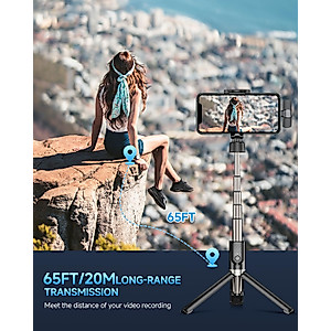 Professional Wireless Lavalier Microphone for iPhone iPad, Cordless Omnidirectional Clip Mic, Plug-Play Microphone for Interview Video Podcast Vlog YouTube