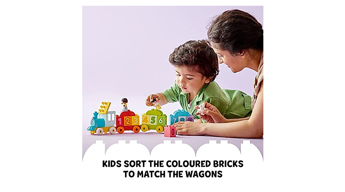 LEGO DUPLO My First Number Train: Fun Counting Toy for Toddlers