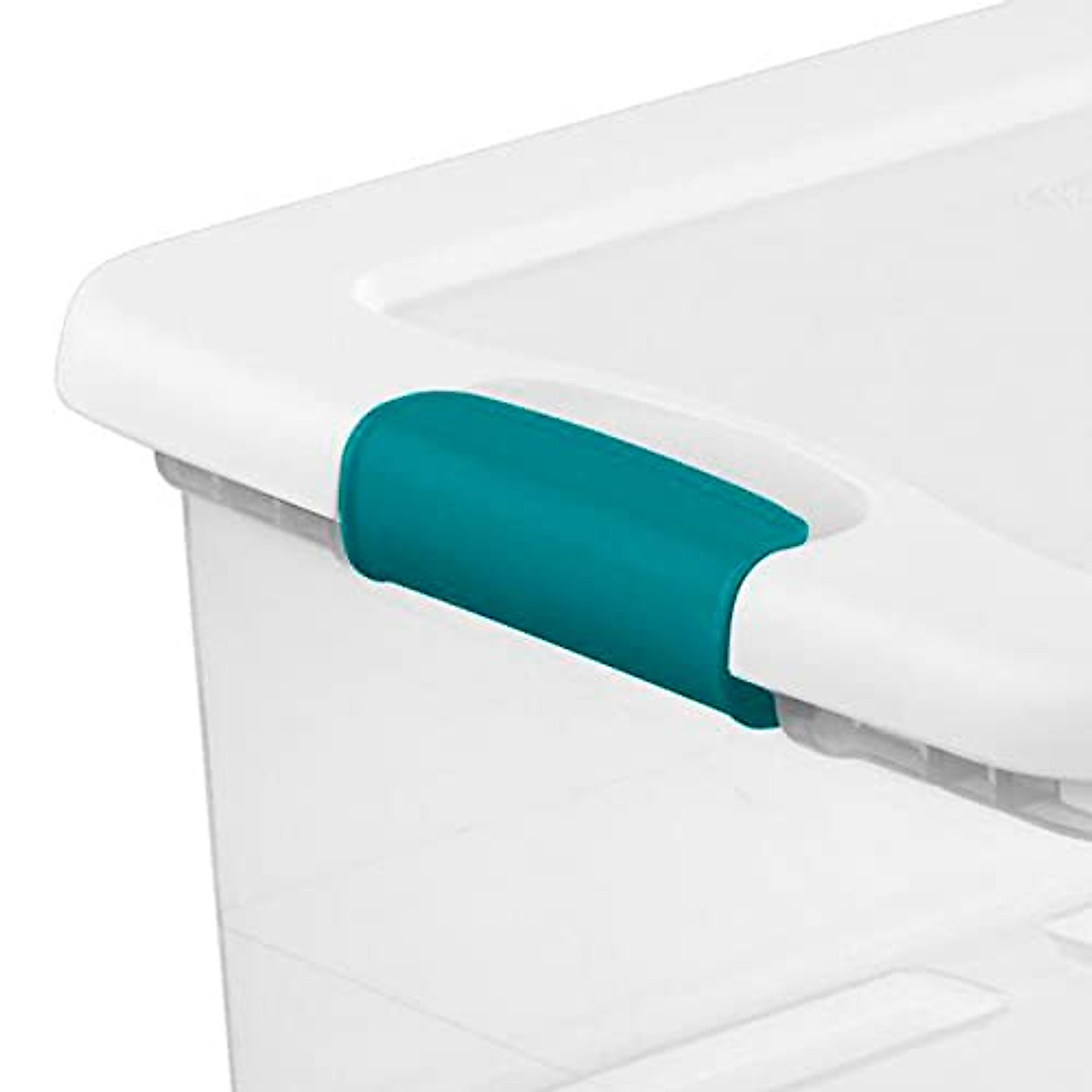 Sterilite 6 Quart Clear Latch Lid Storage Container Tote, 12 Pack, and 15 Quart Clear Latch Lid Storage Container Tote, 12 Pack, for Home Organization