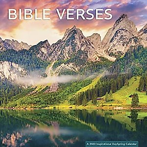 2023 Bible Verses Mountain Range Wall Calendar: A 2023 Inspirational DaySpring Mini Calendar