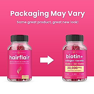 NutraChamps Hair Skin & Nails Gummies | Biotin with Collagen & Keratin | 5000mcg Biotin Beauty Complex | Vitamin Supplement for Women & Men | Berry | Healthy Hair, Radiant Skin & Strong Nails