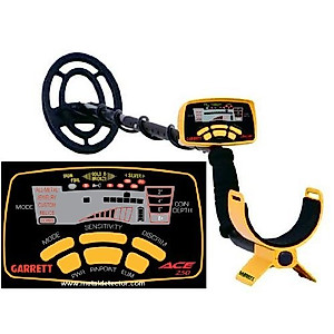 Garrett ACE 250 Metal Detector with Submersible Search Coil