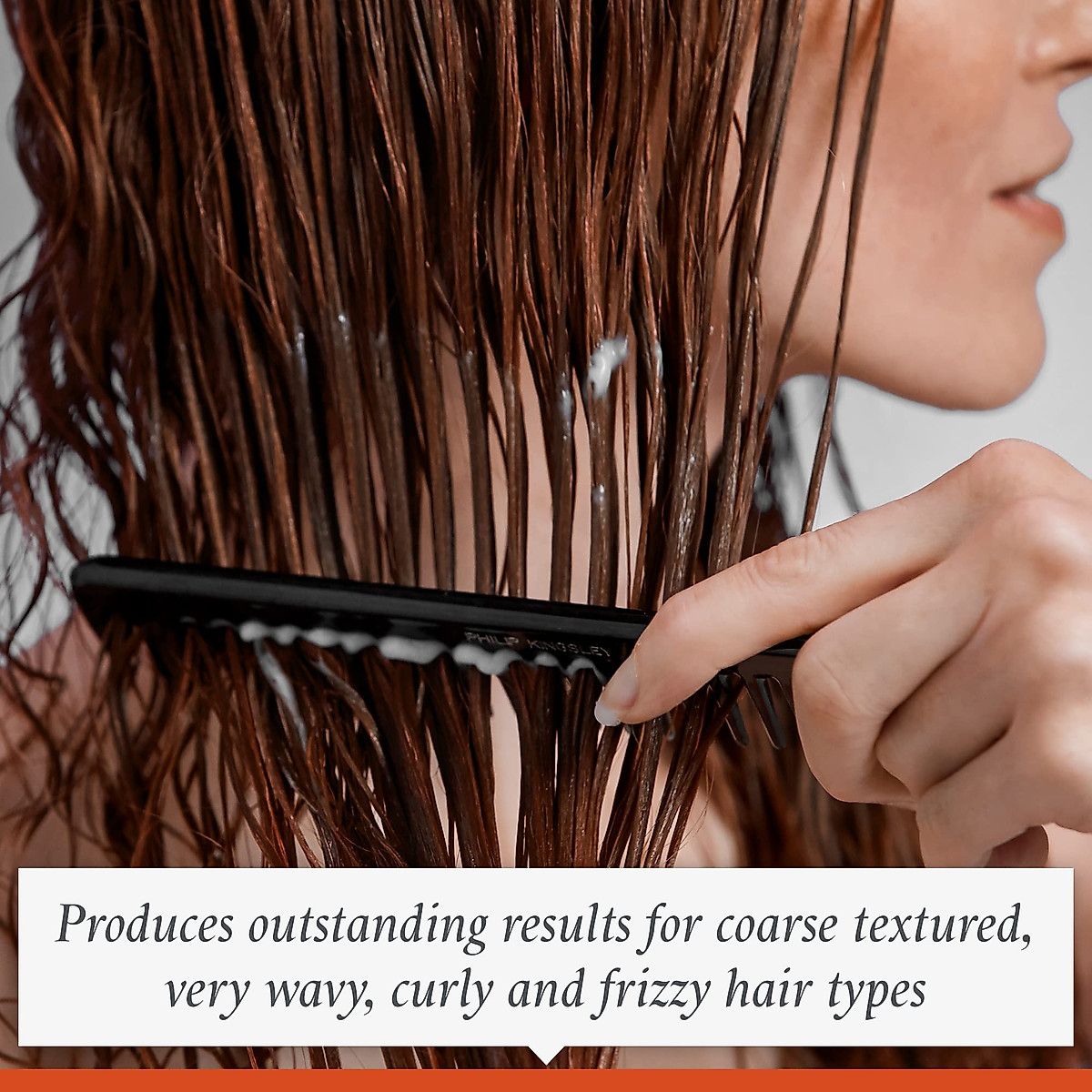 PHILIP KINGSLEY Re-Moisturizing Conditioner Smoothing for Curly, Frizzy, Wavy, Dry, Coarse Hair Hydrating Conditioner Taming, Hydrates, Tames, and Smooths, 2.5 oz