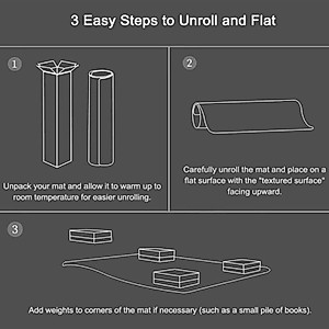 Clear PVC Desk Chair Mat Hardwood Floors Protection Pad for Cycling Bike/Table/Desk/Chairs, Wood Floor/Tile/Table Top Waterproof Rug Runner,1.5mm Thickness,65/75/85/95cm Wide, for Office & Home (Colo