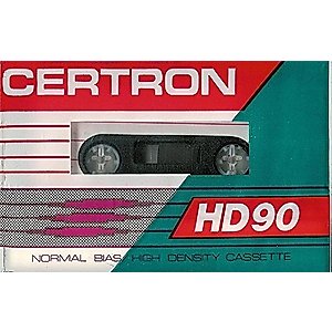Certron HD90 Normal Bias Type I Audio Cassette Tape New Sealed