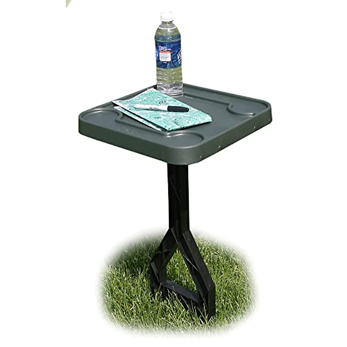 MTM JM-1-11 Jammit Personal Outdoor Table, Cookouts, BBQ, Sports, USA Made, Forest Green
