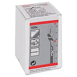 Bosch 2608637879 Jigsaw Blade "T119BO" 100 Pcs