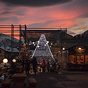 Qunlight 2 Pack Solar String Lights, 100 LED 33ft Solar Waterproof Fairy Led String Lights for Halloween,Christmas, Bedroom, Patio, Wedding, Party, Indoor, Outdoor Backyard Tree Decor (White)