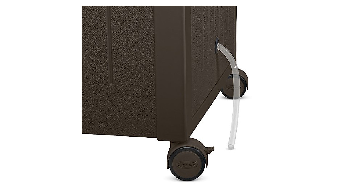 Suncast 77 Quart Wicker Outdoor Cooler - Stylish & Portable