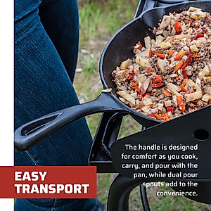 Camp Chef 14" Seasoned Cast Iron Skillet