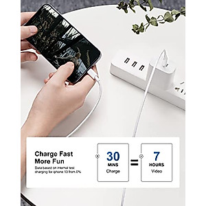 iPhone 14 13 12 11 Fast Charger 10FT [Apple MFi Certified], 2Pack 20W USB C Wall Charger Block Charging Box + 10 FT Long Cord USB-C to Lightning Cable for iPhone 14/Plus/13/12/11/Pro Max/Mini/XS iPad