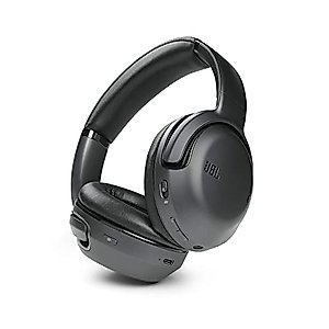 JBL Tour ONE Wireless Noise Cancelling Bluetooth Headphones, Hi-Res Audio, Perfect Voice Clarity Phone Calls, up to 50H Battery, Google Assistant and Amazon Alexa (Black) (Renewed)
