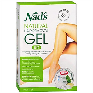 Nad's No-Heat Hair Removal Gel, 6 oz (170 g)