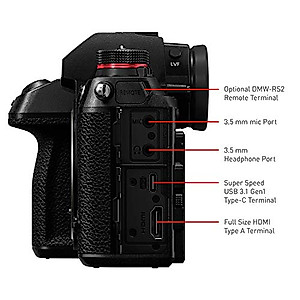 Panasonic LUMIX S1 Full Frame Mirrorless Camera with 24.2MP MOS High Resolution Sensor, 24-105mm F4 L-Mount S Series Lens, 4K HDR Video and 3.2” LCD - DC-S1MK