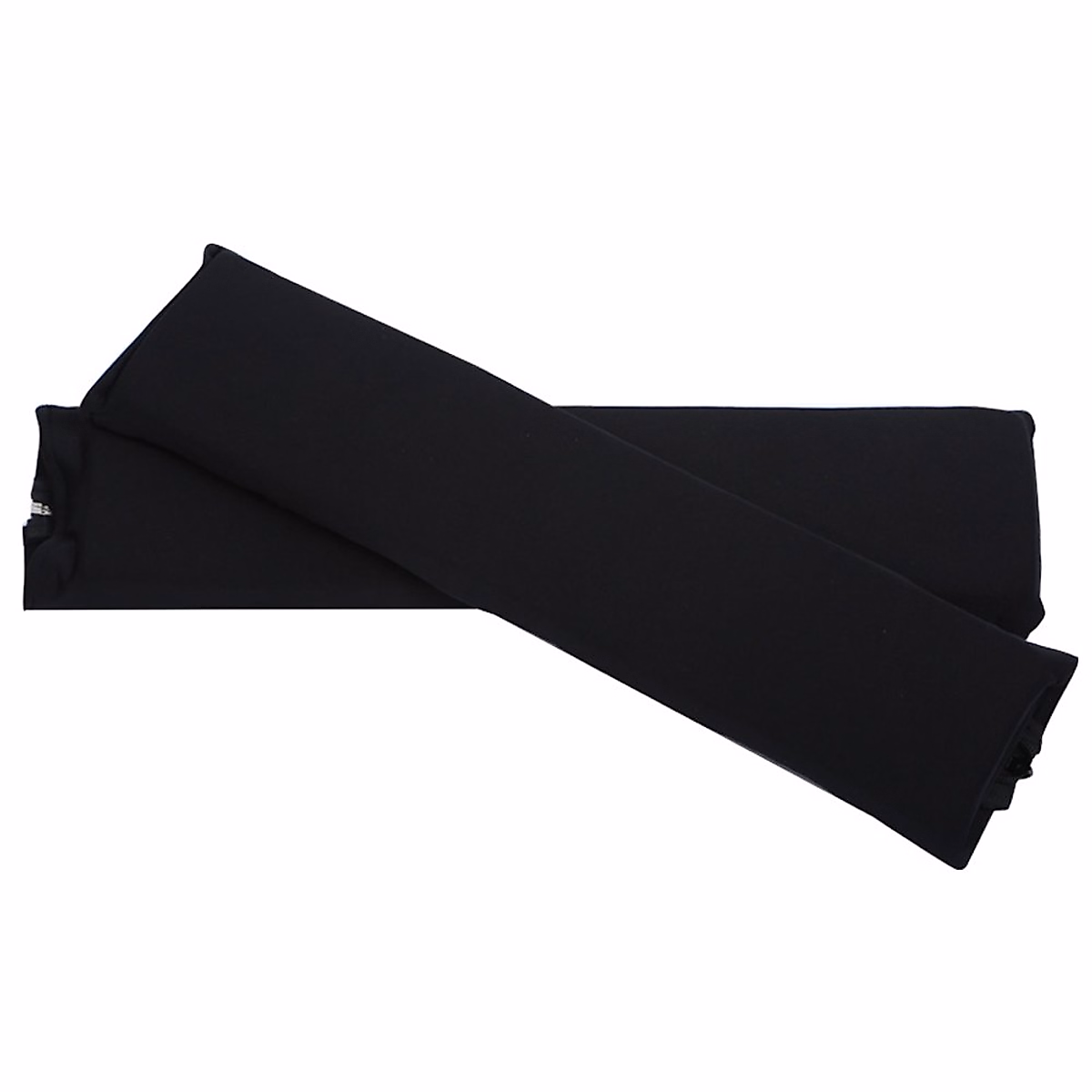 Loghot 2 Set Large Chair Armrests Pillow with Foam Cover Soft Armrest Cushion Pad for Home or Office Chair (Black)