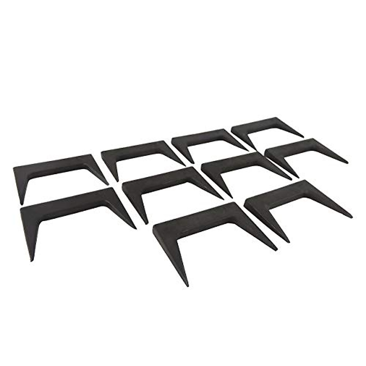 Taytools 500030 Pack of 10 Each 2 Inch Pinch Dogs with Square Back and Tapered Legs