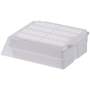 Simport Macrosette M512 Acetal Tissue Processing/Embedding Cassette with Lid, White (Case of 750)