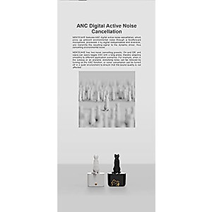 Moondrop NEKOCAKE TWS Touch Optimized 13mm Dynamic Driver Bluetooth ANC True Wireless Earphone(Black)