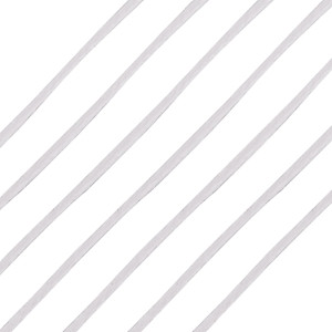 Craftdady 100 Yards 1mm White Waxed Cotton Thread Cord Macrame Bracelet Necklace Jewelry Making Beading String