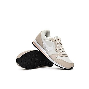 Nike Womens Md Runner 2 Trainers 749869 Sneakers Shoes (UK 4 US 6.5 EU 37.5, Phantom White Light Cream 011)