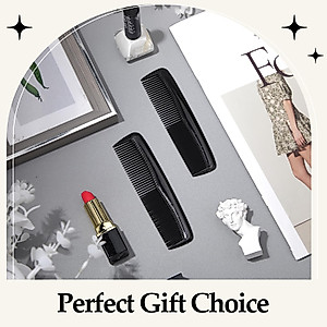 150 Pieces Hair Combs Bulk Styling Comb Pocket Hair Combs Set Small Plastic Comb Travel Comb 5 Inch Black Comb Fine Dressing Comb for Women and Men