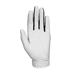 Callaway Golf X Junior Golf Glove, Worn on Left Hand, Medium, White