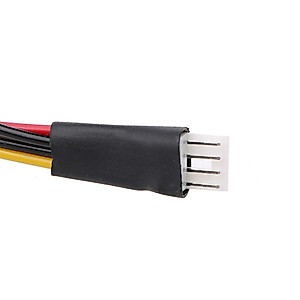 Gimax 1Pc 4-Pin FDD Floppy Male To 15-Pin SATA Female Converter Adapter Power Cable Cord 23cm for Computer Connector