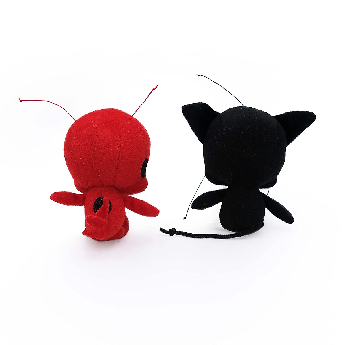 ZippyPaws Miraculous Kwamis Plush Toy Duo for Dogs, Stuffed Chew Toy with Squeaker, 2-Pack