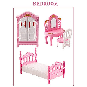 20 Pcs Mini Bathroom Set 1:12 Mini Living Room Set Miniature Accessories Miniature Furniture Accessories Model for Mini Dreamhouse