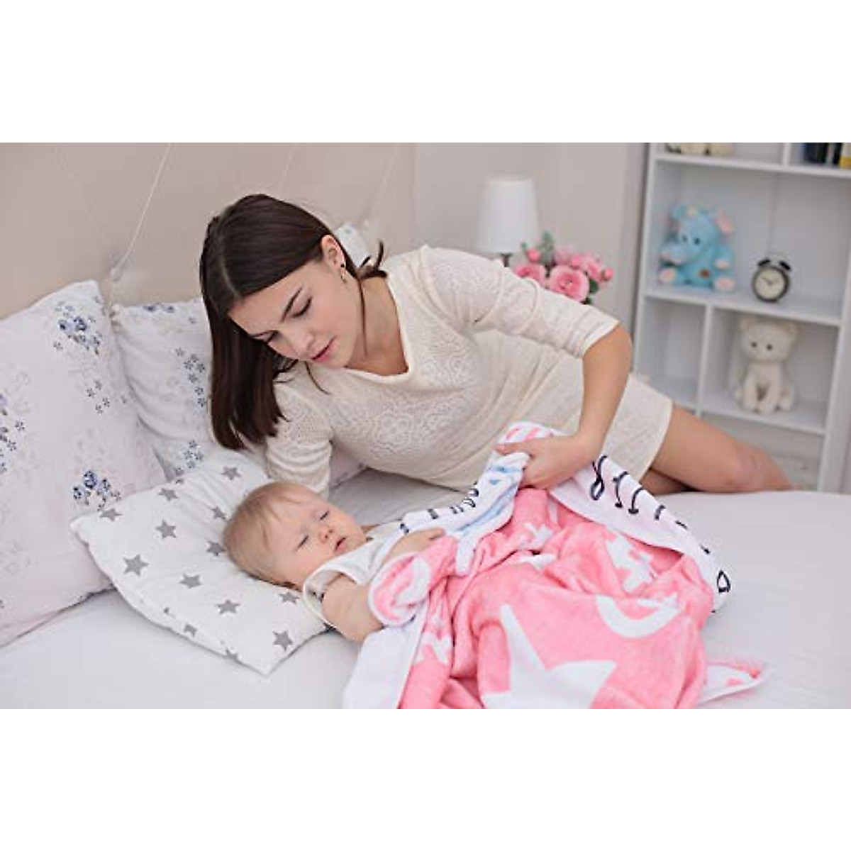 MeBlanky Baby Monthly Milestone Blanket – 3x Fluffier Newborn Monthly Milestone Blanket – 47”x47” Super Soft Fleece Milestone Blanket – First Year Baby Blanket – Baby Photo Blanket for Boys or Girls