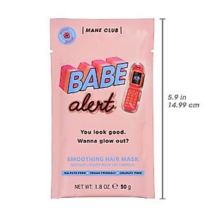 MANE CLUB Babe Alert Deep Conditioner, cruelty free, vegan, no sulfates or parabens — Pack of 6