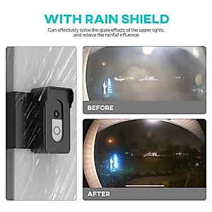 Weatherproof Anti-Theft Video Doorbell Mount Compatible with Video Doorbell, Adjustable No-Drill Mounting Bracket Wedge Adapter Holder Accessories for Home Rentals