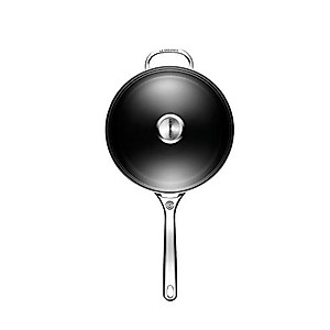 Le Creuset Toughened Nonstick PRO Saute Pan With Glass Lid, 4.25 qt.