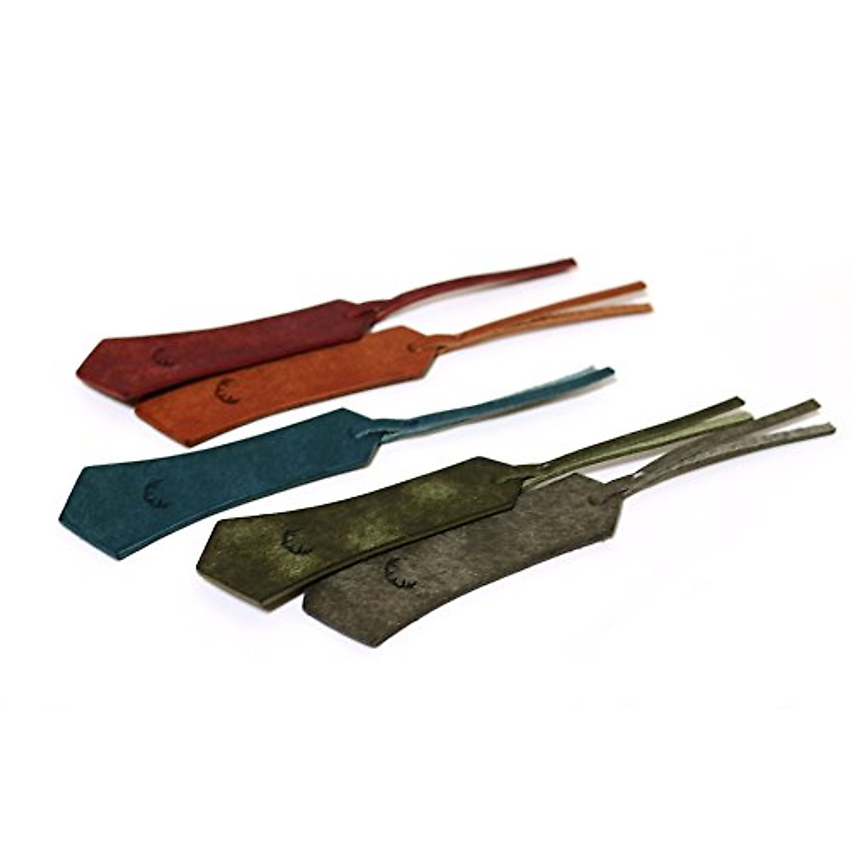 Ari Crafts Leather Bookmark, Hand Crafted Bookmark, Handmade Bookmark, Italian Leather Handmade Bookmark, Book Item 5 pcs (5 Colors)
