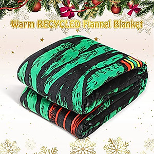 ELEPHWILD Vivid Rock Lion Pattern Blanket Fuzzy Throw Blanket Soft Fuzzy Flannel Blanket for Bed Couch Sofa Decor Blankets All Season Gift Blankets 60"x80"