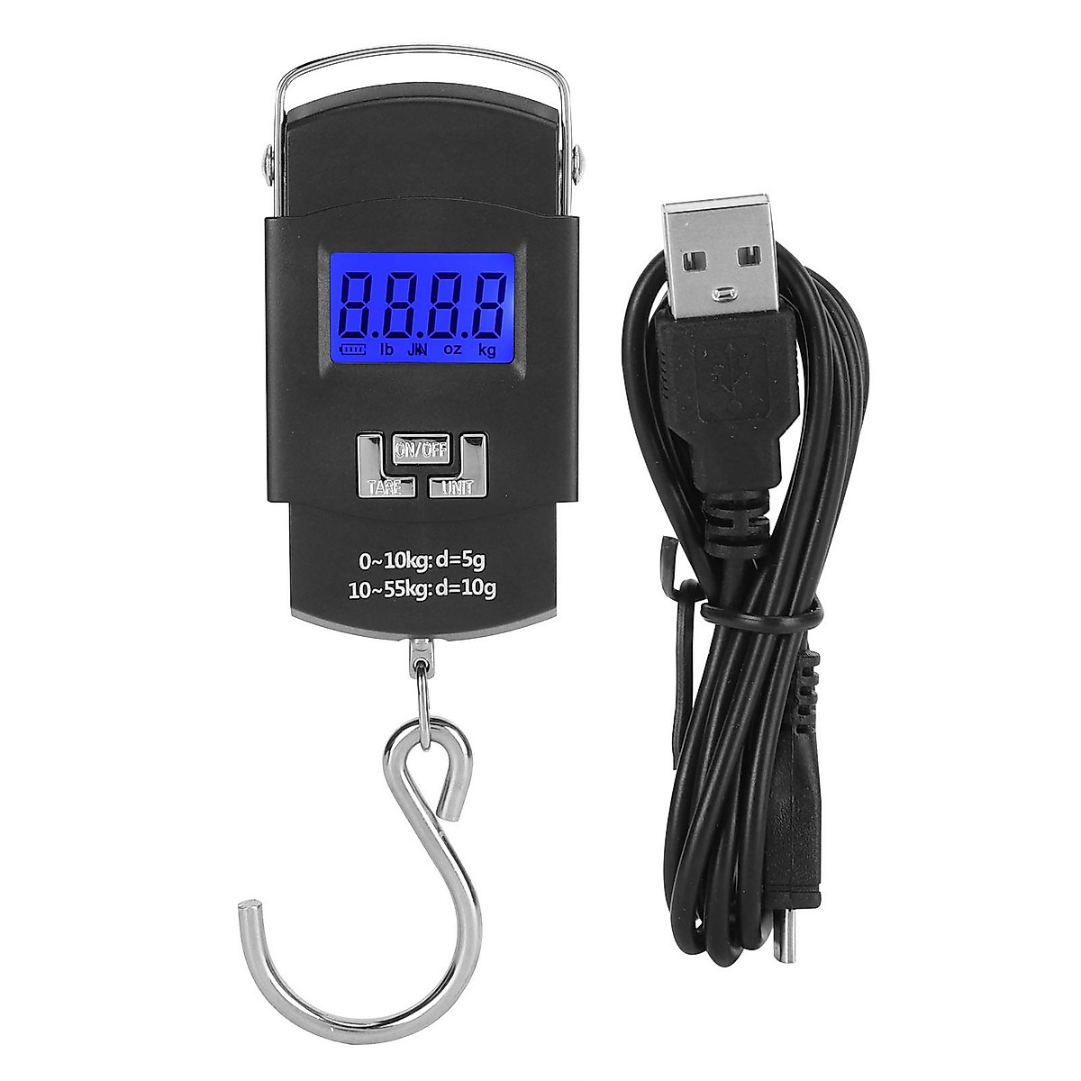 Fish Scale,Electronic Balance Digital Fishing Hanging Hook Scale Fishing Gifts for Men