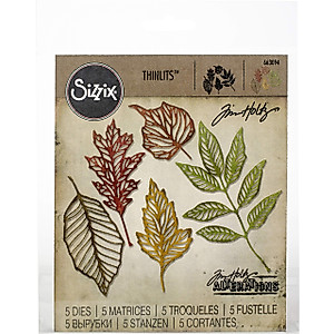 Sizzix TH Thinlits Skeleton Leaves, None