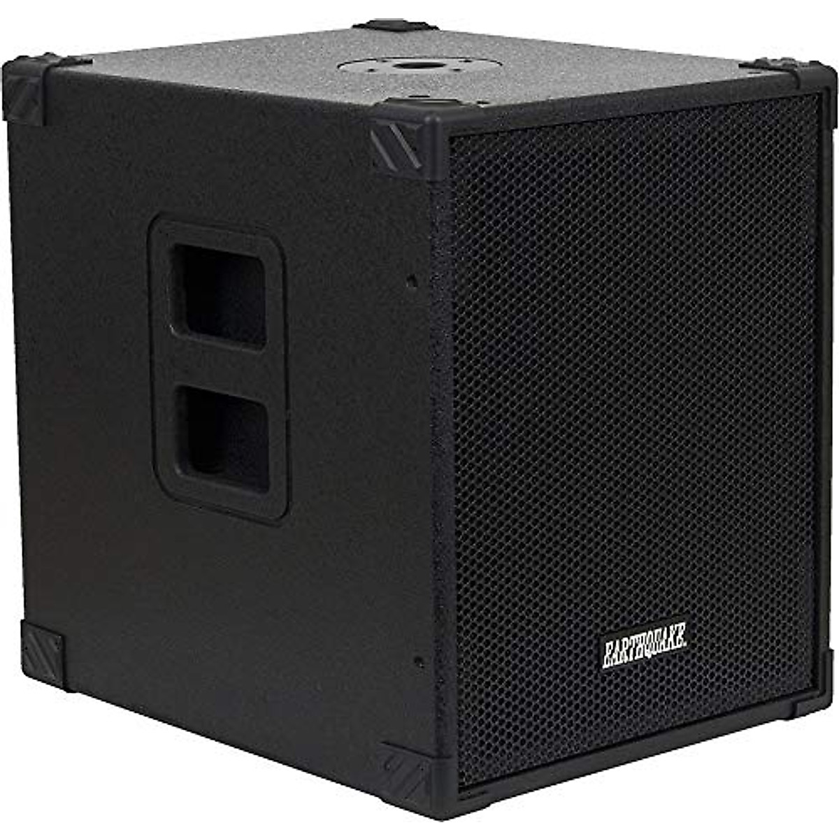 Earthquake Sound DJ-Quake (Ver 2) 12-inch 1200-Watt Subwoofer with Built-In Amplifier, USB/SD, and Bluetooth, Black